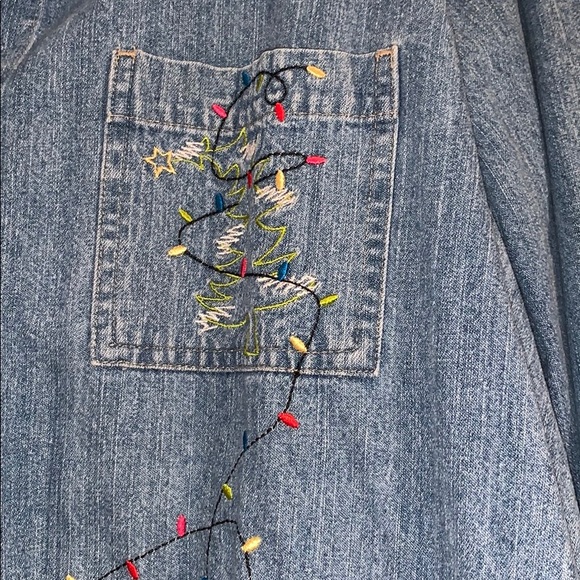 CJ Banks | Jackets & Coats | Super Cute Cj Banks Denim Snowman ...